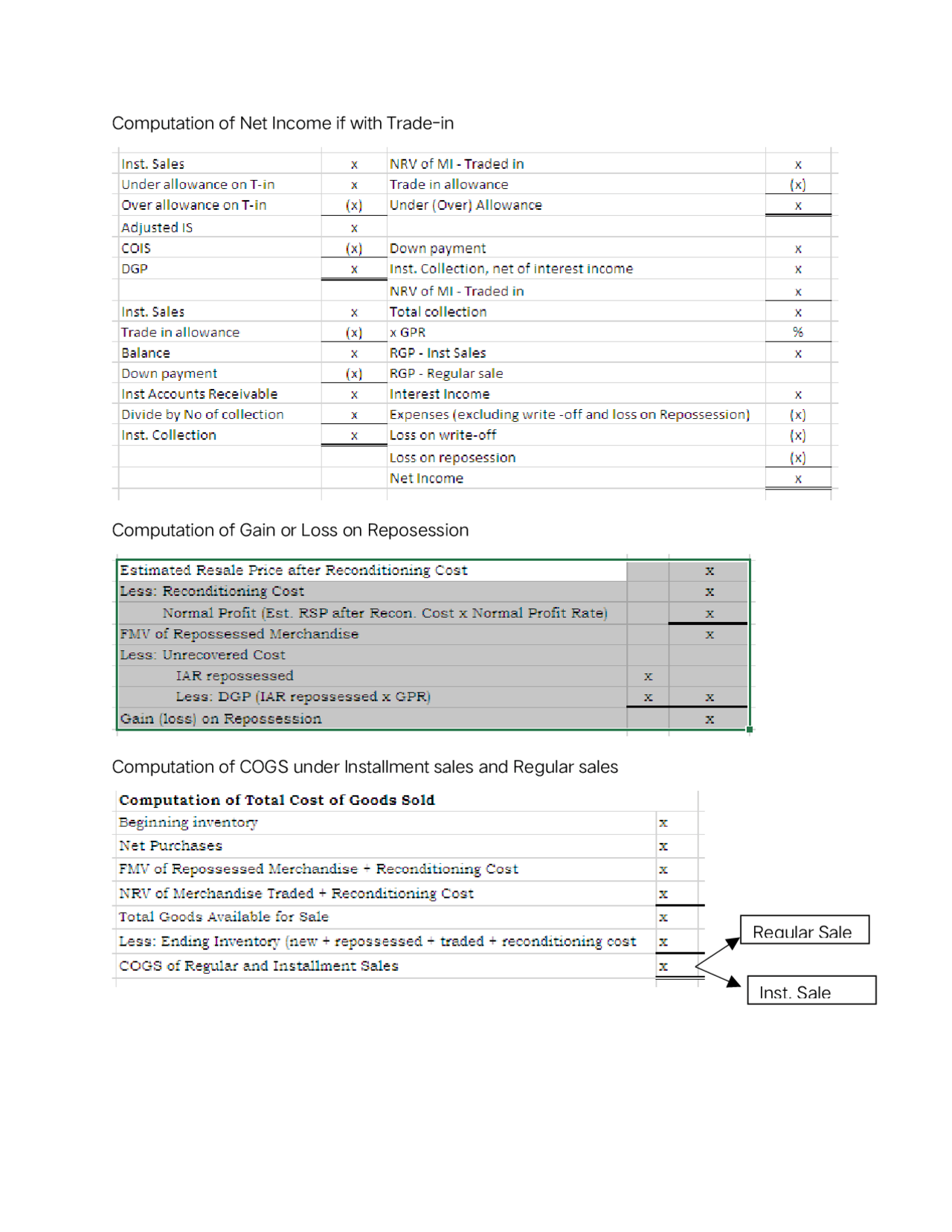 Taxation in Accounting - Docsity