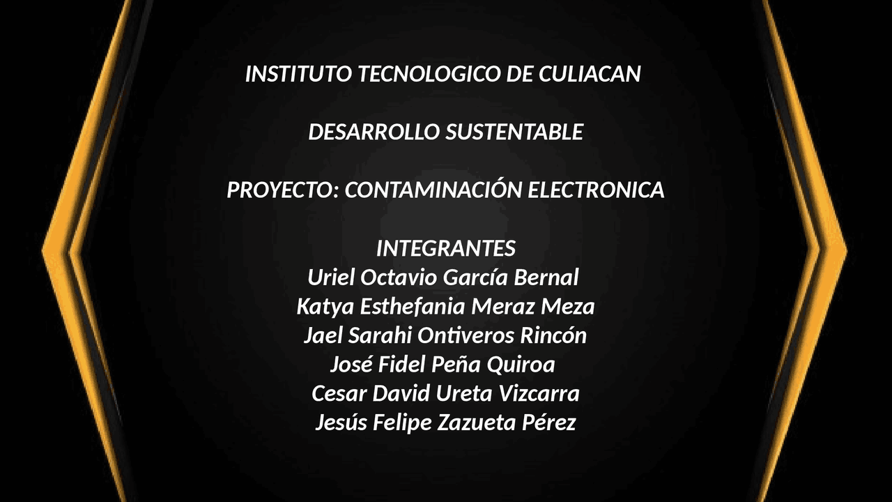 PROYECTO ESCENARIO MODIFICADO | Slides of Sustainable Development | Docsity