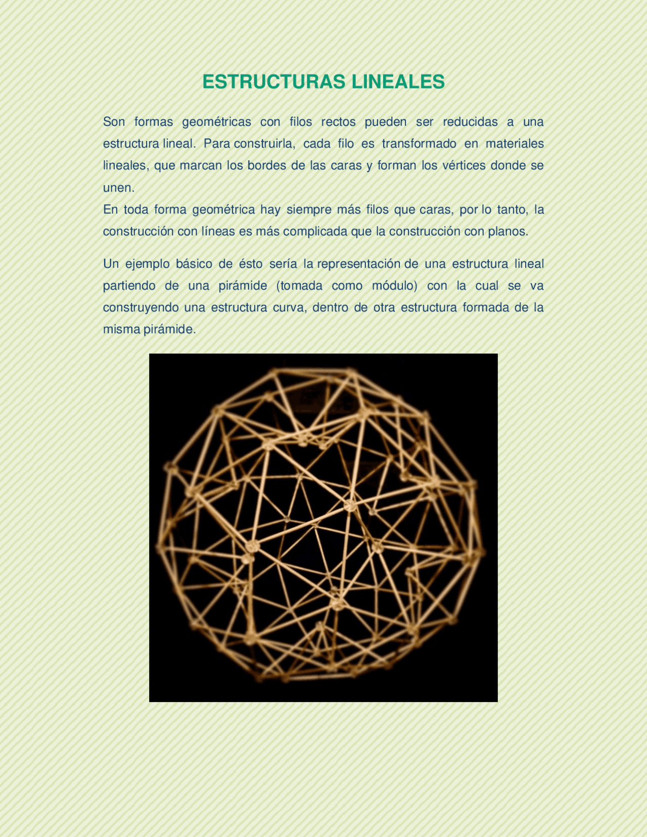 ESTRUCTURAS LINEALES | Study notes of Systems Design | Docsity