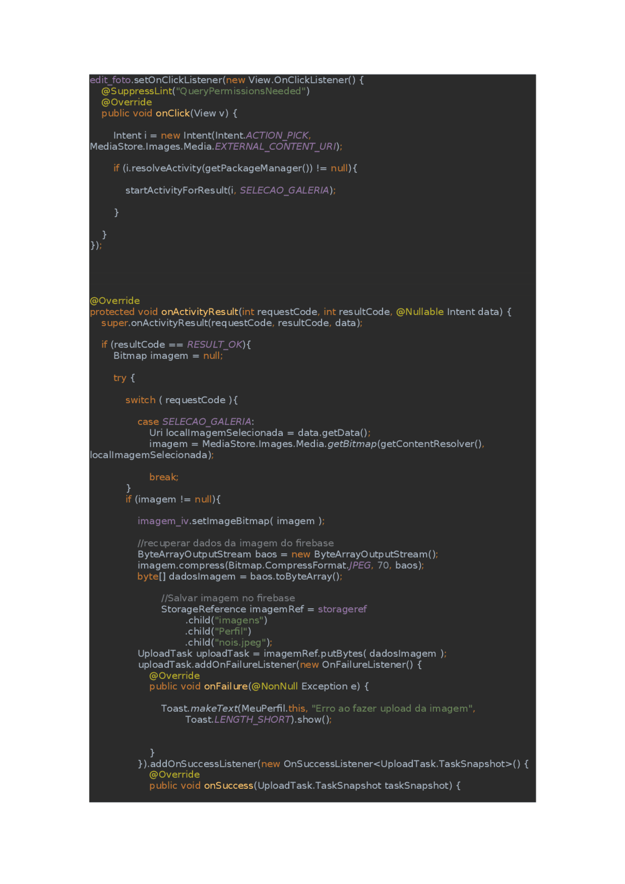 Programação Android Nativo Docsity