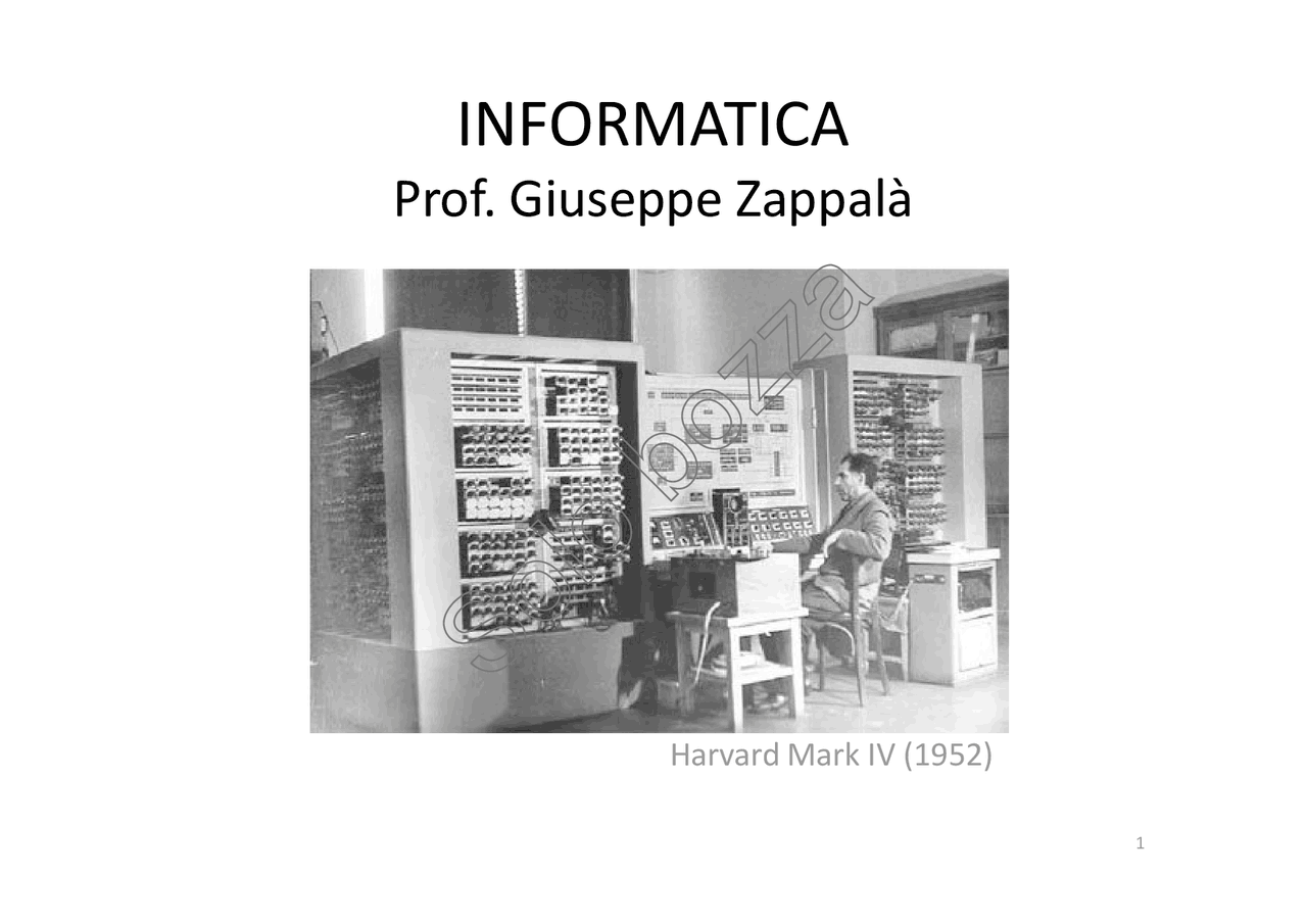 Informatica Di Base Sistemi Di Numerazione Conversioni Di Base