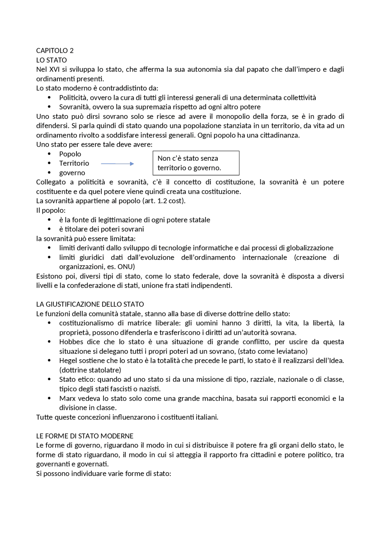 Riassunto Diritto Costituzionale Docsity