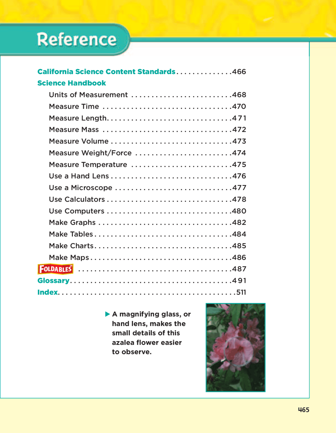 SCIENCE AND EARTH - PRE-SCHOOL - Docsity