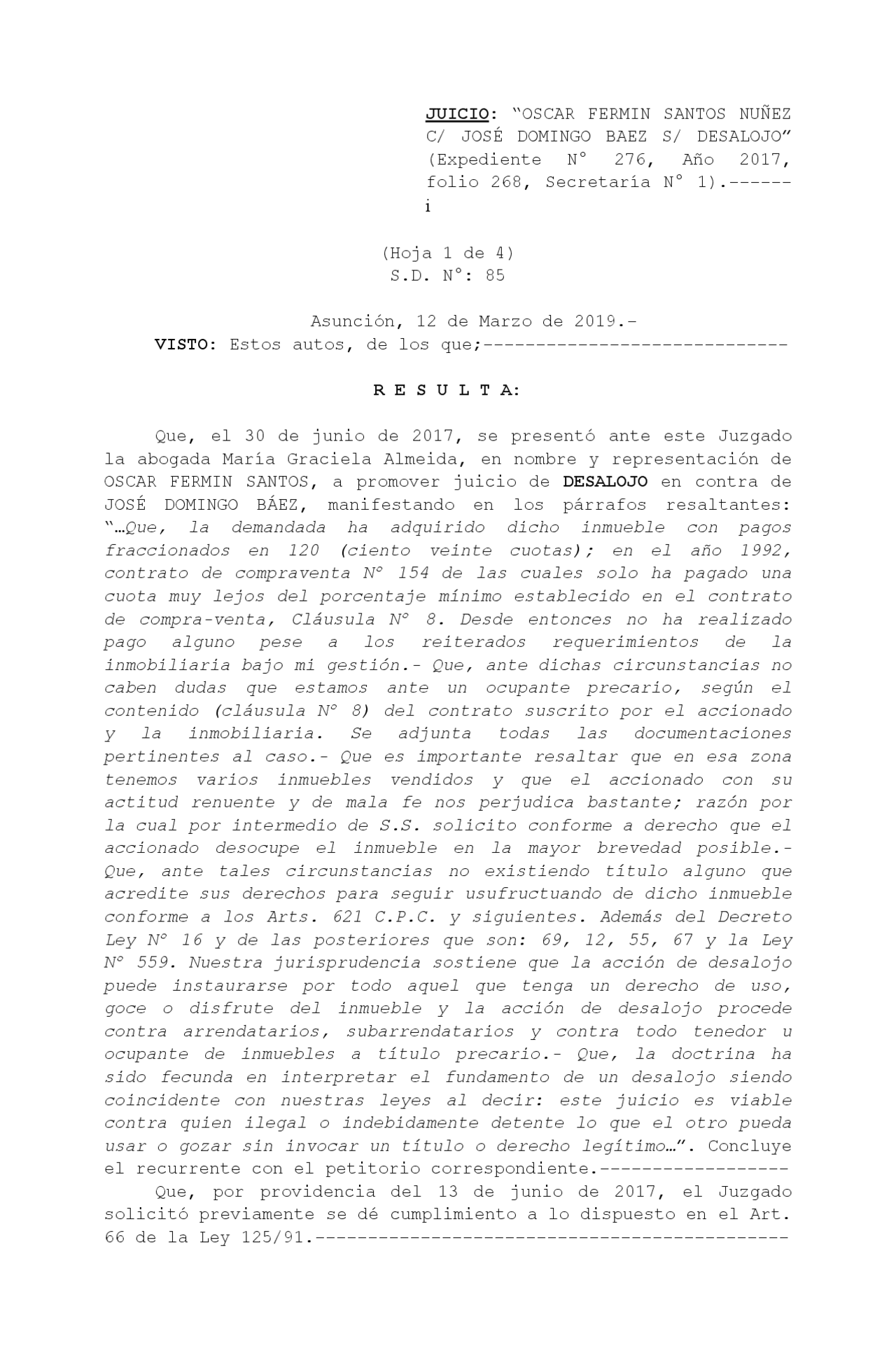 Sentencia Definitiva Docsity