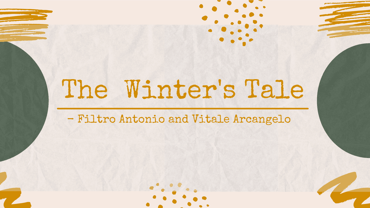 Power point the winter tale - Docsity
