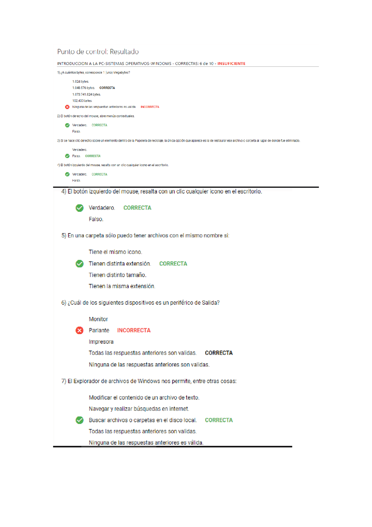Examen De Computación Transversal 1 Docsity