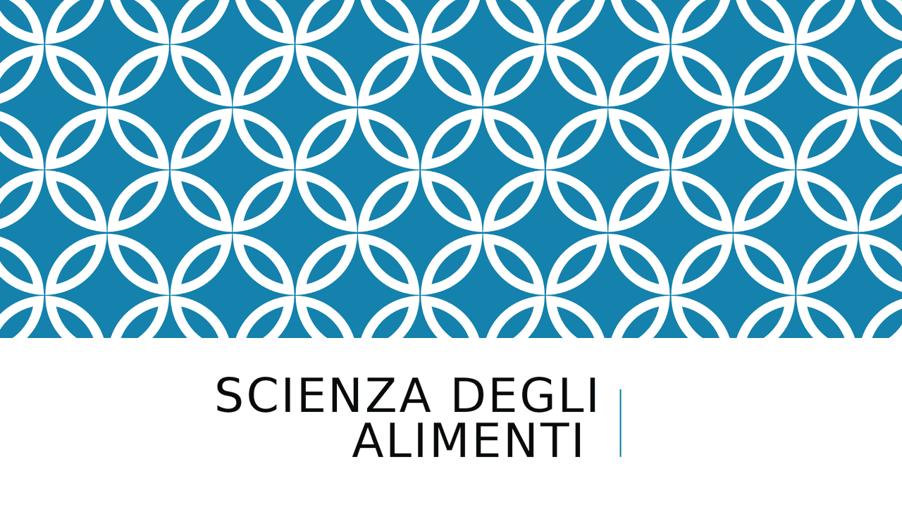 Appunti Di Scienze Degli Alimenti Alberghiero 2° Anno Docsity