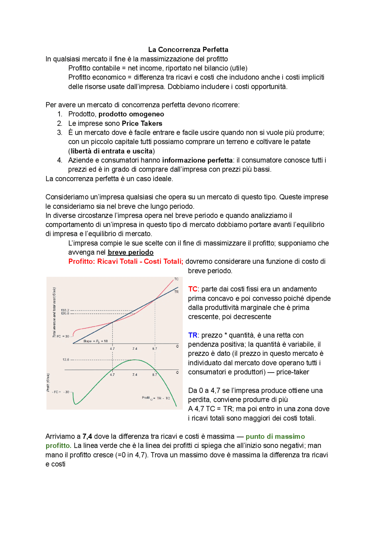 La Concorrenza Perfetta - libro Frank - Docsity