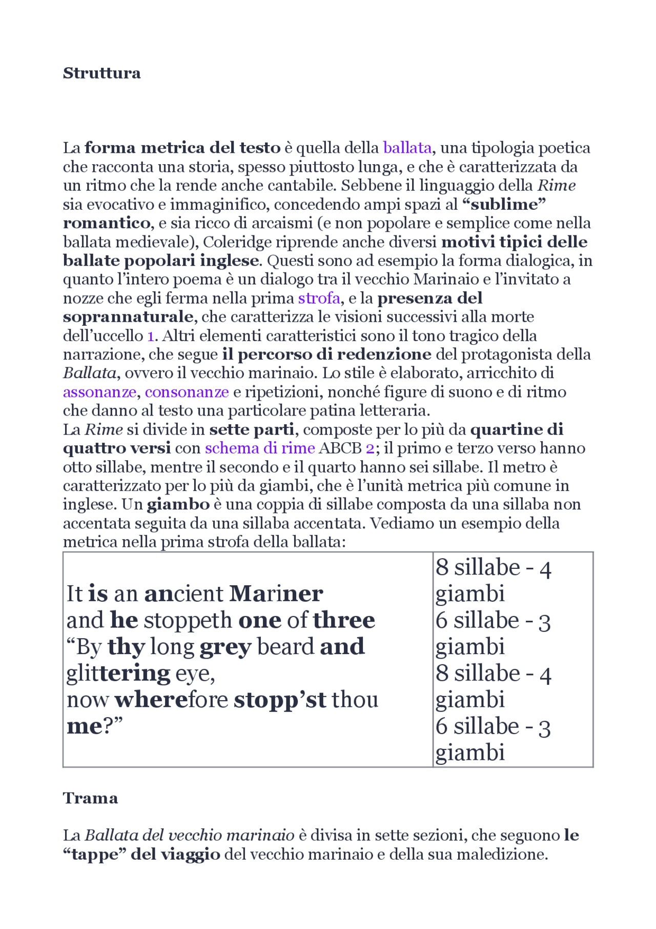 Coleridge The Rime Of The Ancient Mariner Docsity