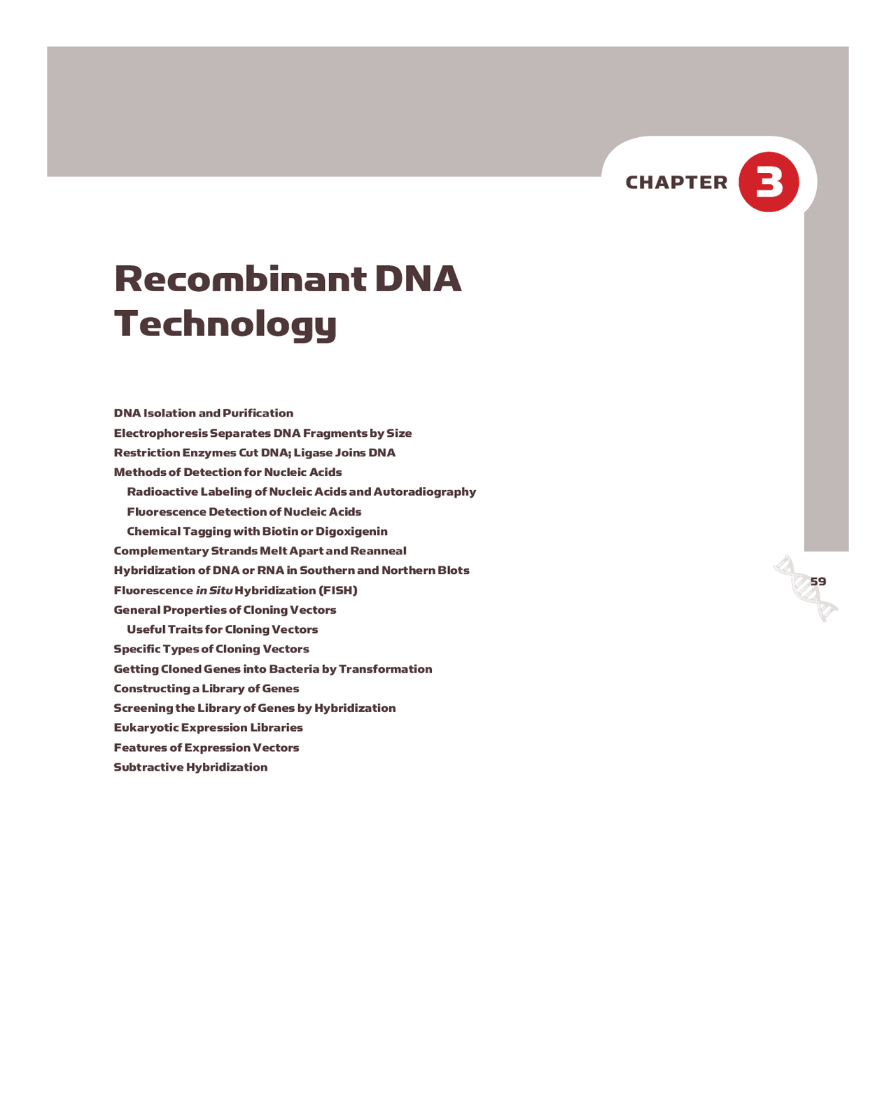 Recombinant DNA Technology - Docsity