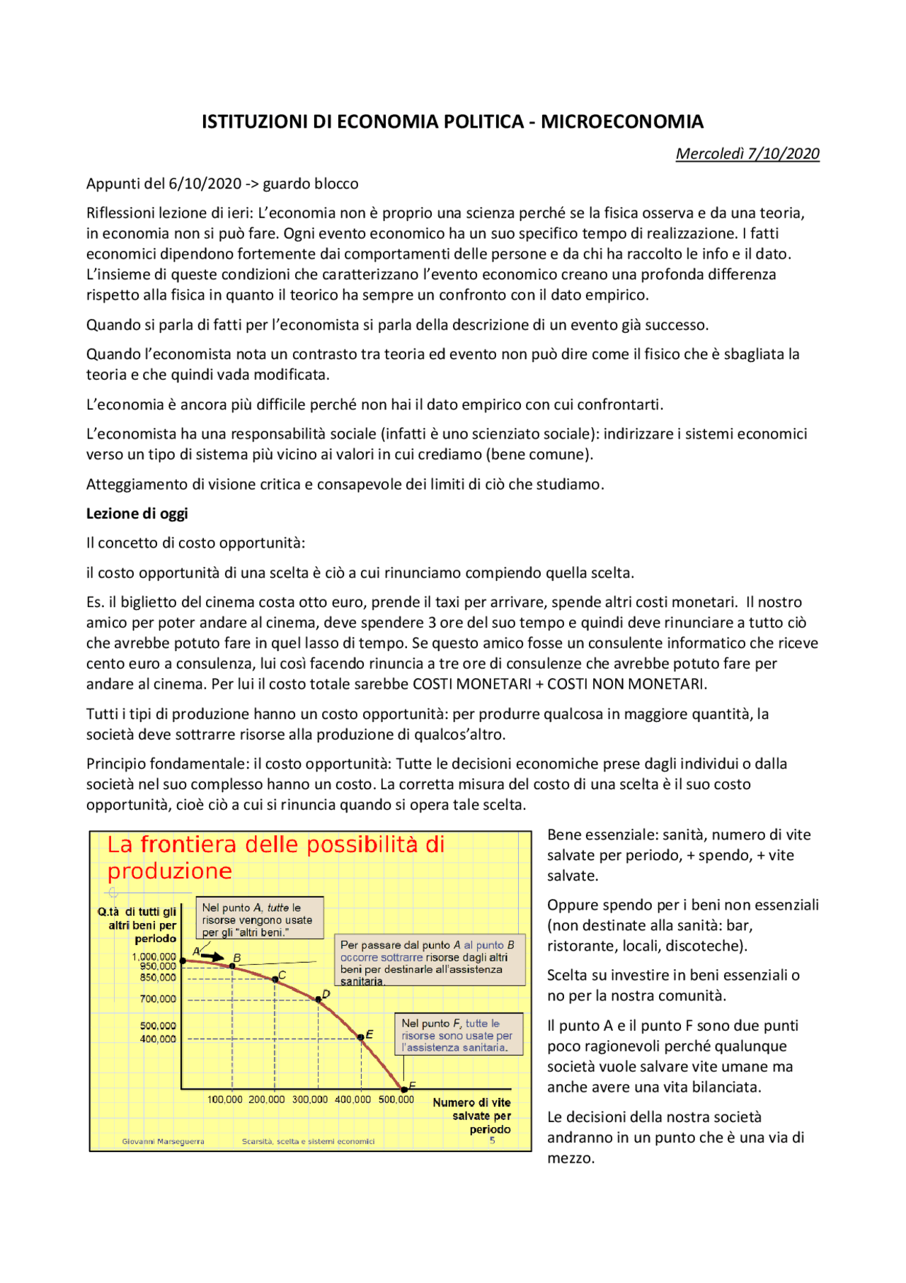 Appunti Microeconomia Docsity