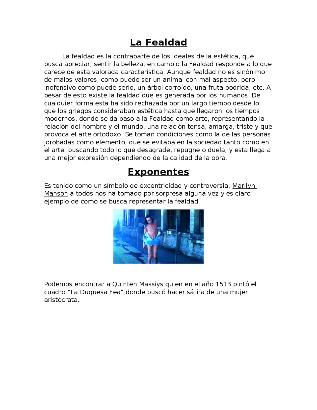 La Fealdad: Explorando la Contraparte de la Belleza en el Arte ...