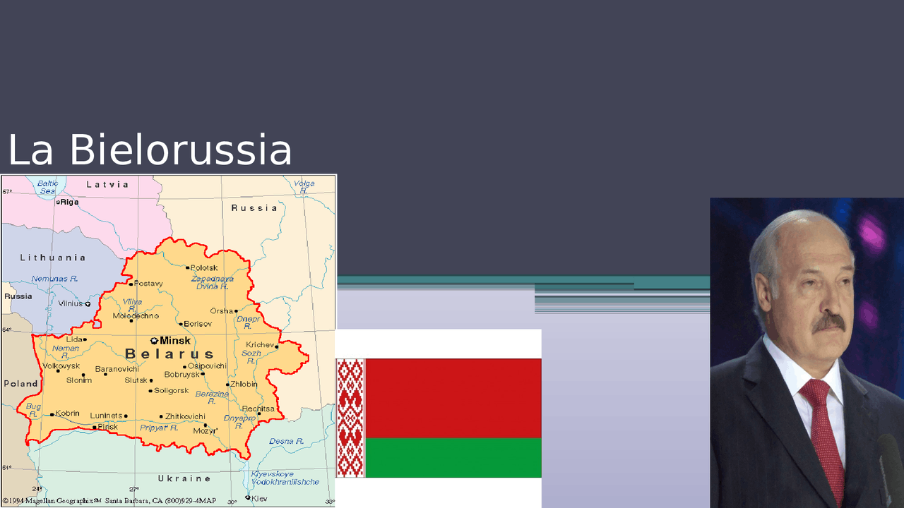 Bielorussia Power Point Guide Progetti E Ricerche Di Geografia Docsity