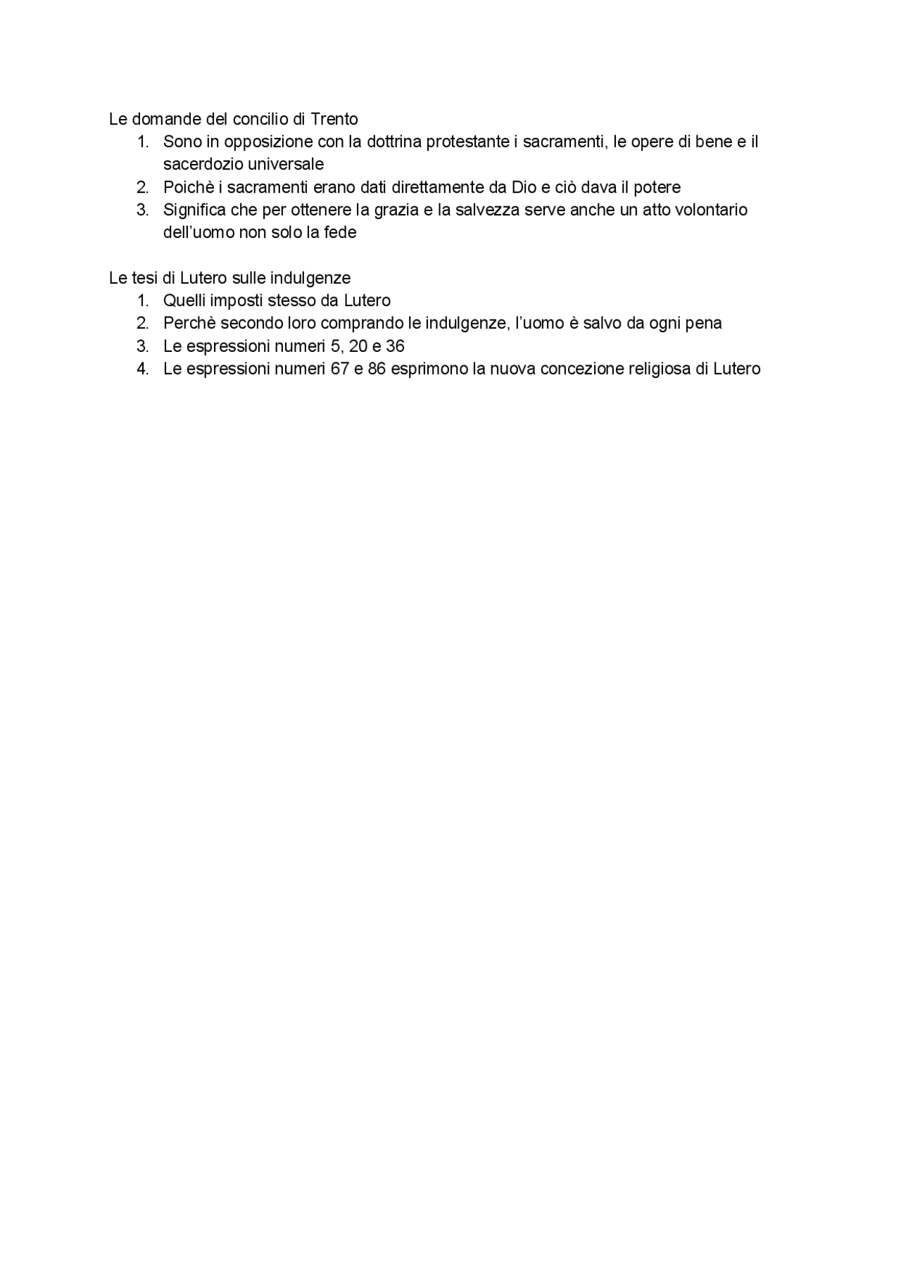 Argomento Di Storia Del Quarto Anno Di Liceo Linguistico Docsity