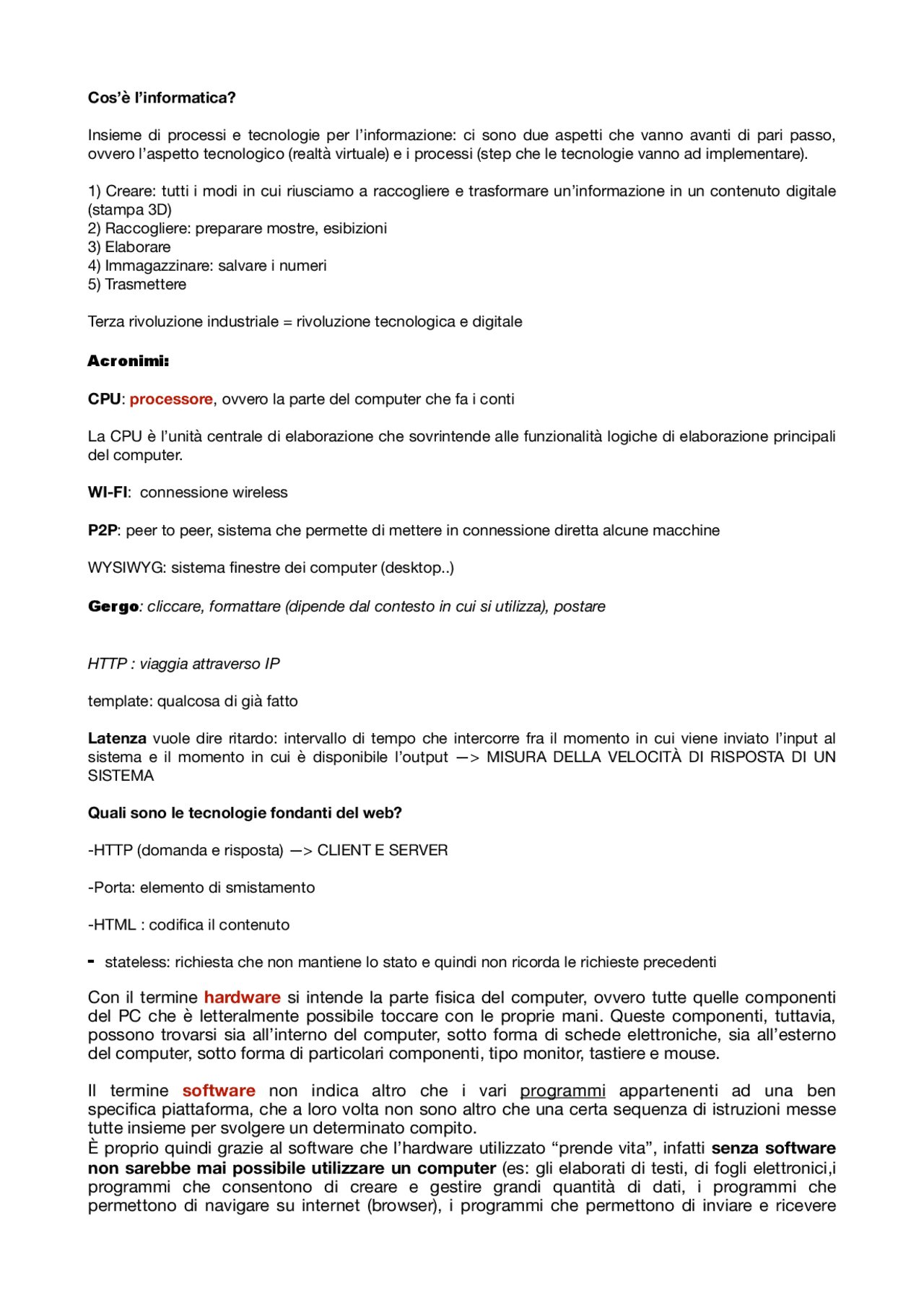 Tecnologie Informatiche Per La Moda Docsity