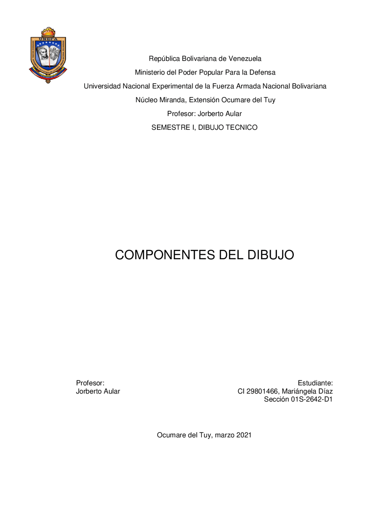 Componentes del Dibujo - Docsity