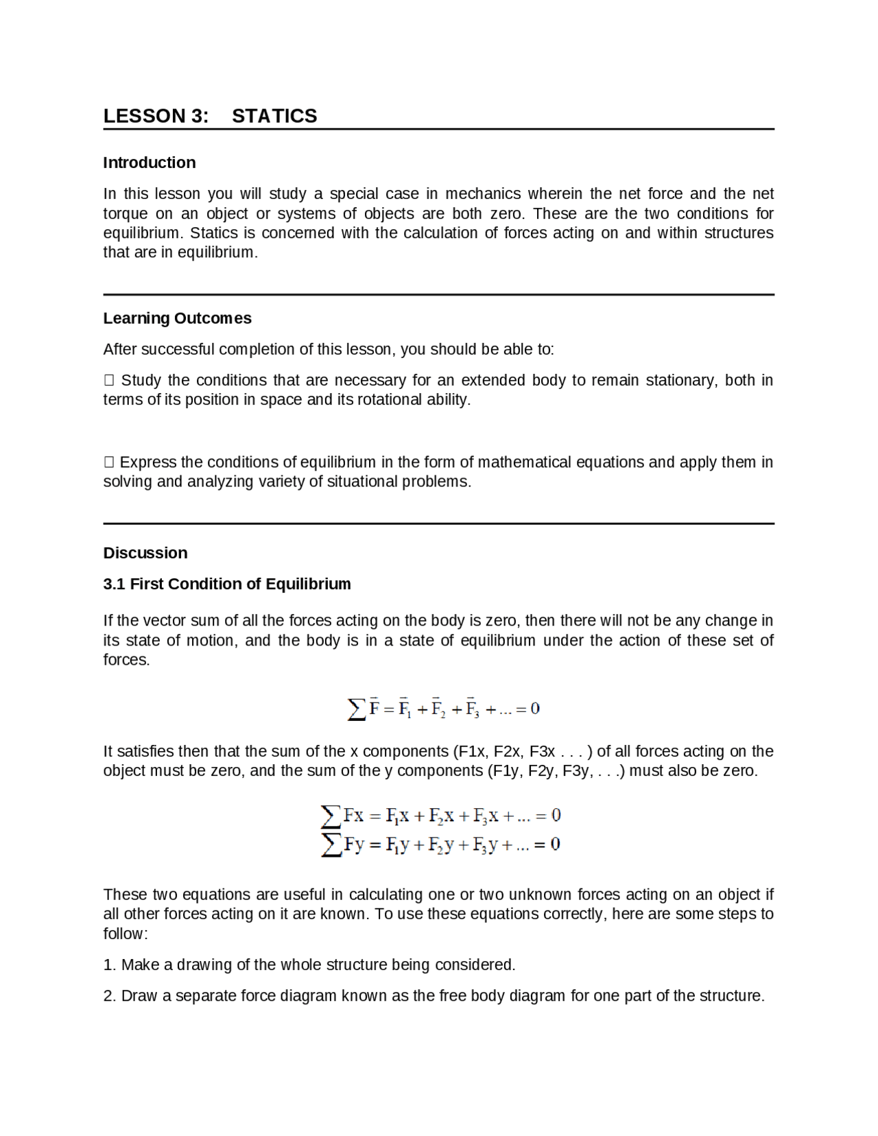 Assignment About Physics Engineering Docsity