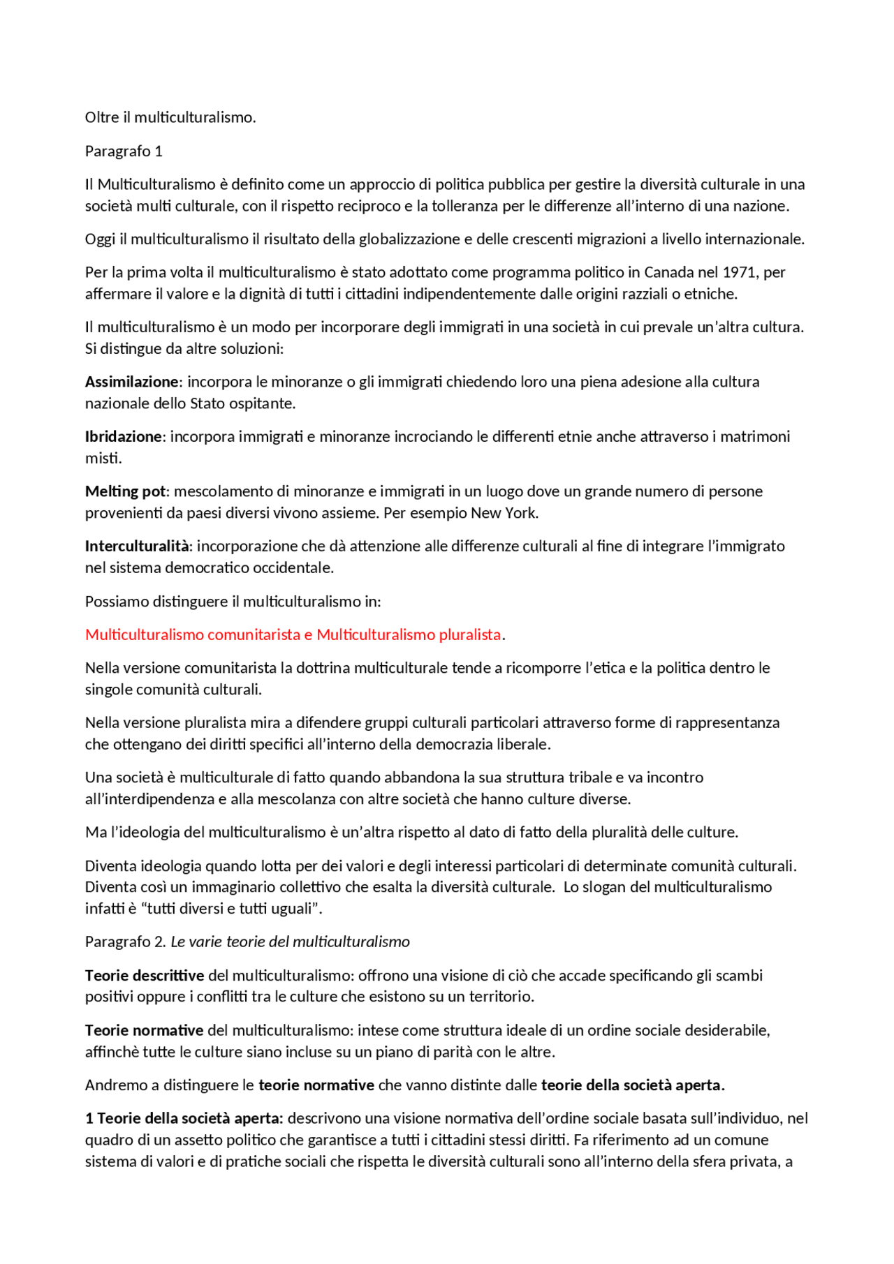 Sociologia Del Diritto Parte 2 Docsity