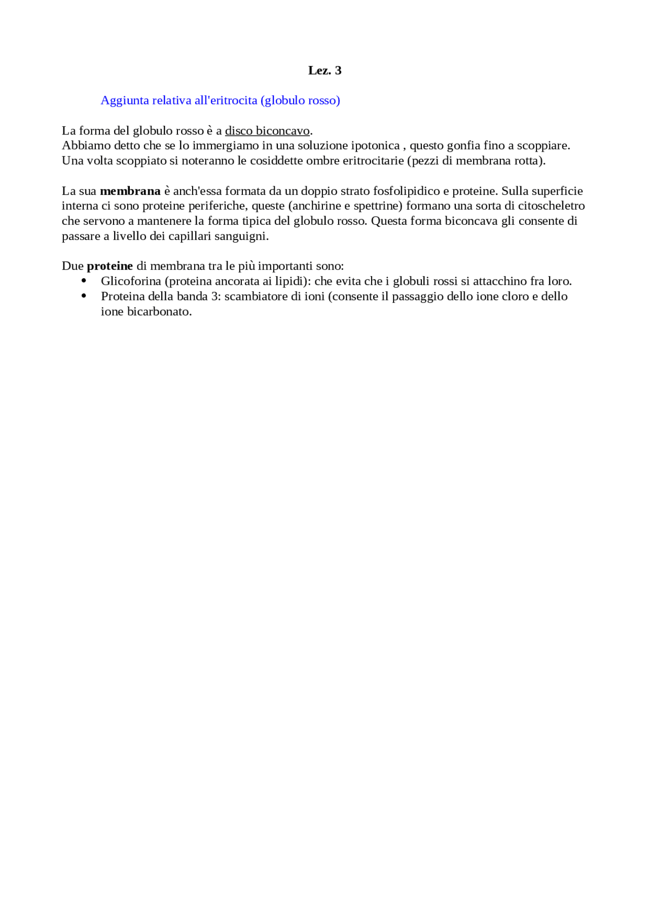 Biologia Applicata Docsity