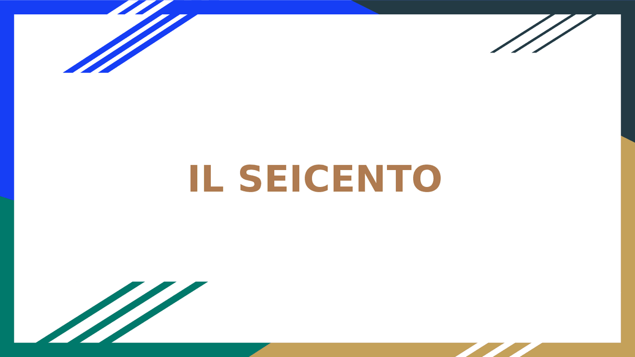 Il Seicento Riassunto Docsity