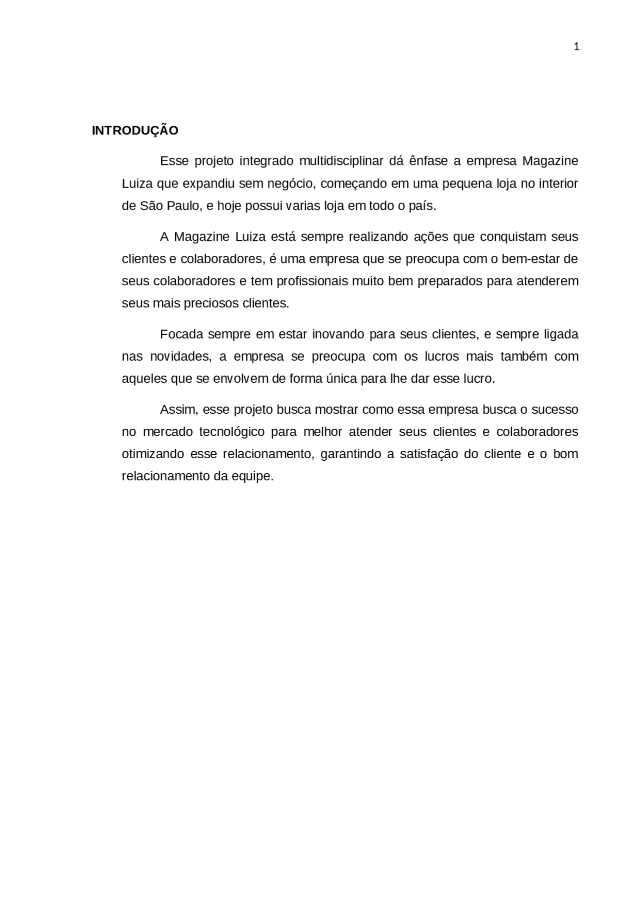 Pim 1 Projeto Integrado Multidisciplinar Pim Marketing Docsity
