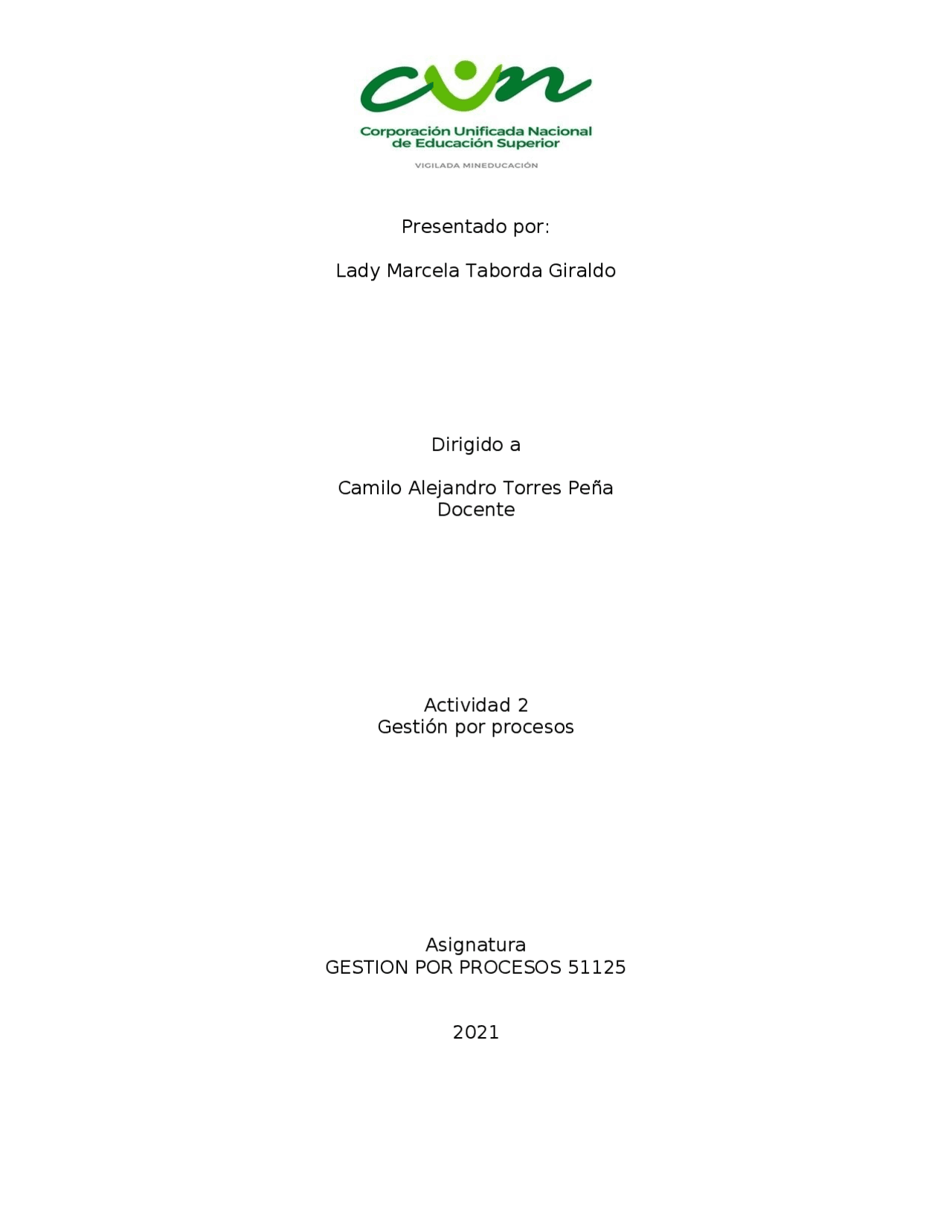 Gestión Por Procesos Monografías Ensayos De Gestión Comercial Docsity