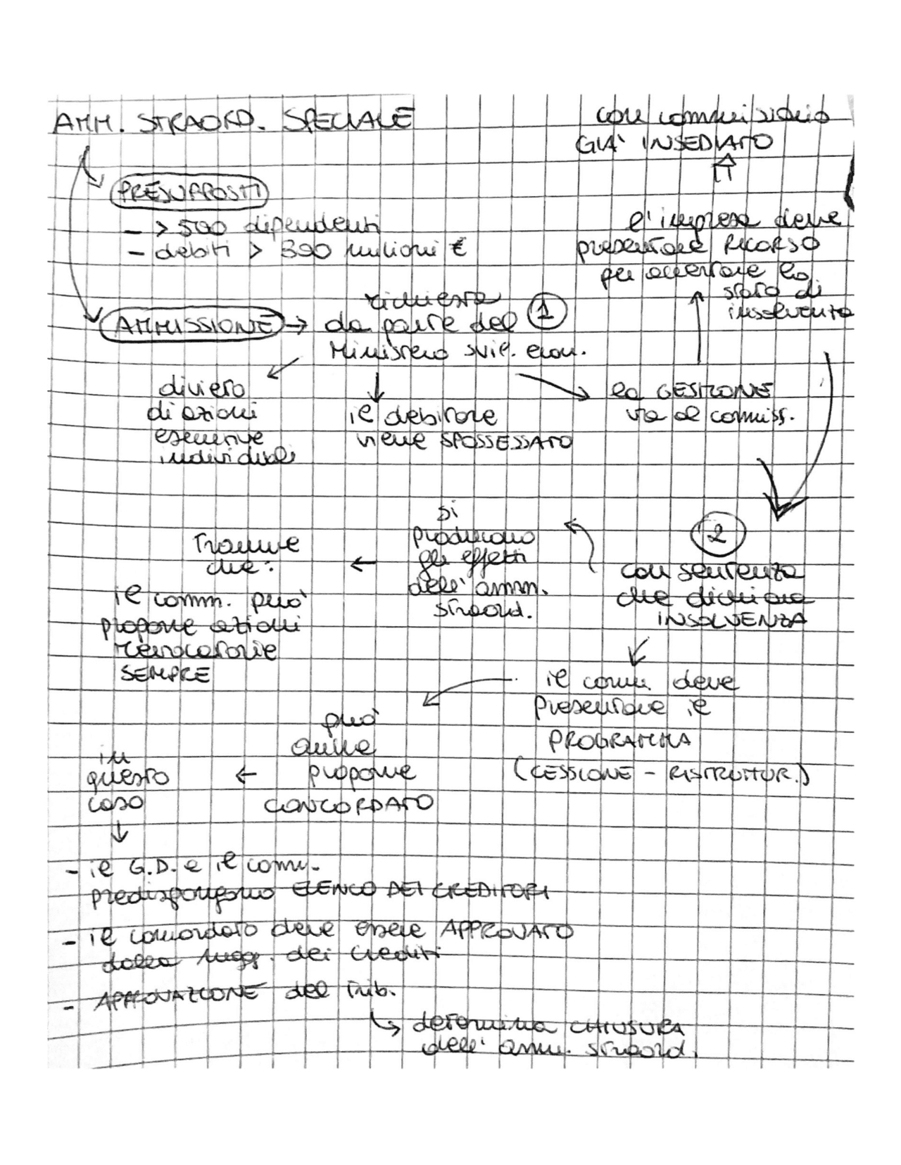 Procedure Concorsuali Di Diritto Commerciale Schemi E Mappe