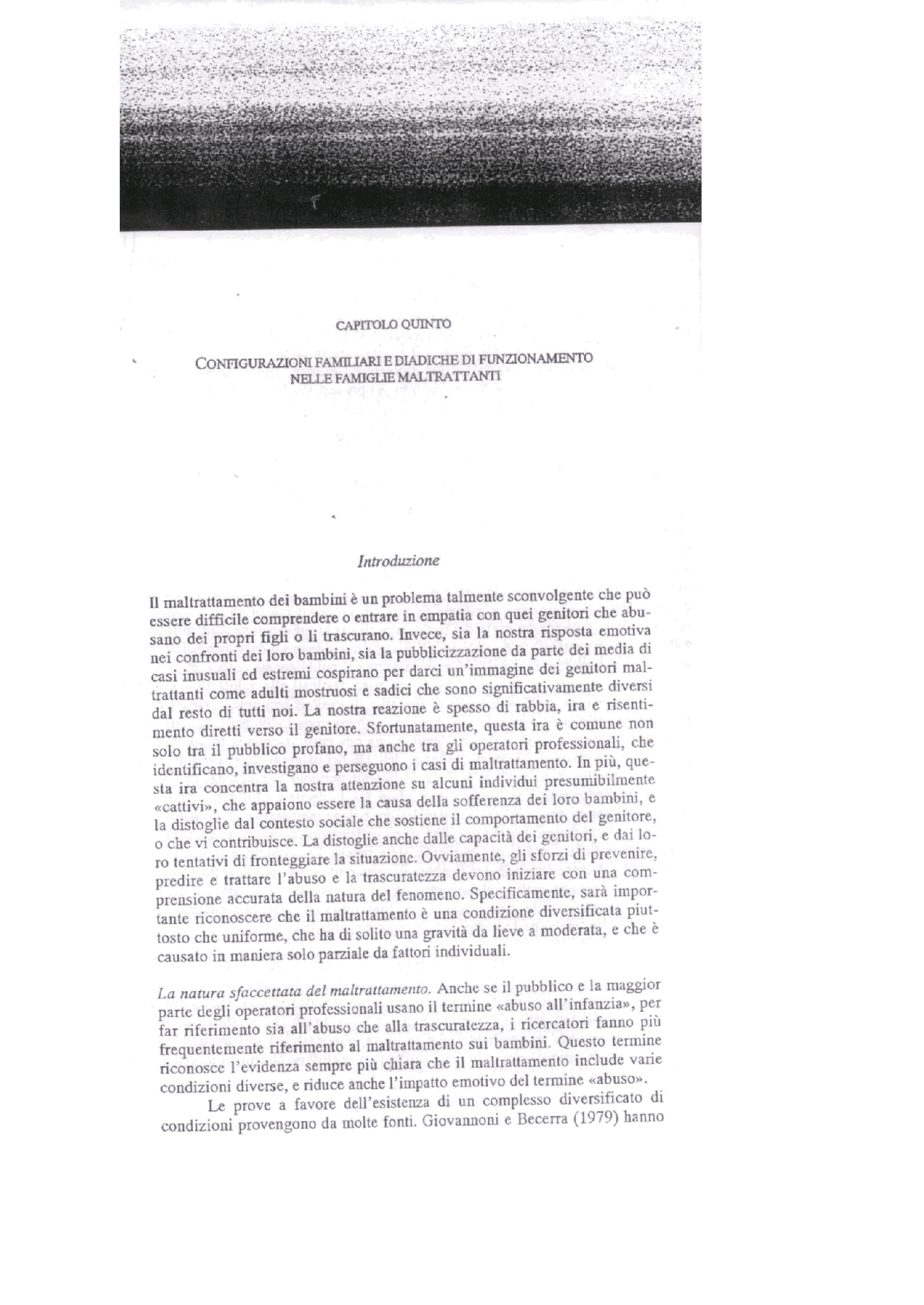 Scansione Di Paragrafi Di Crittenden Docsity