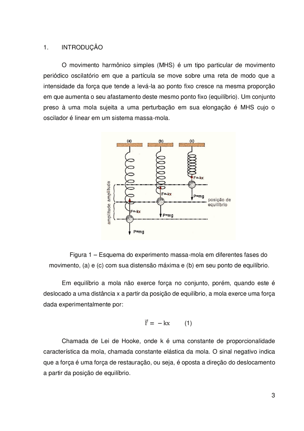 Relatório Física Experimental 2 Ufes B3 Docsity