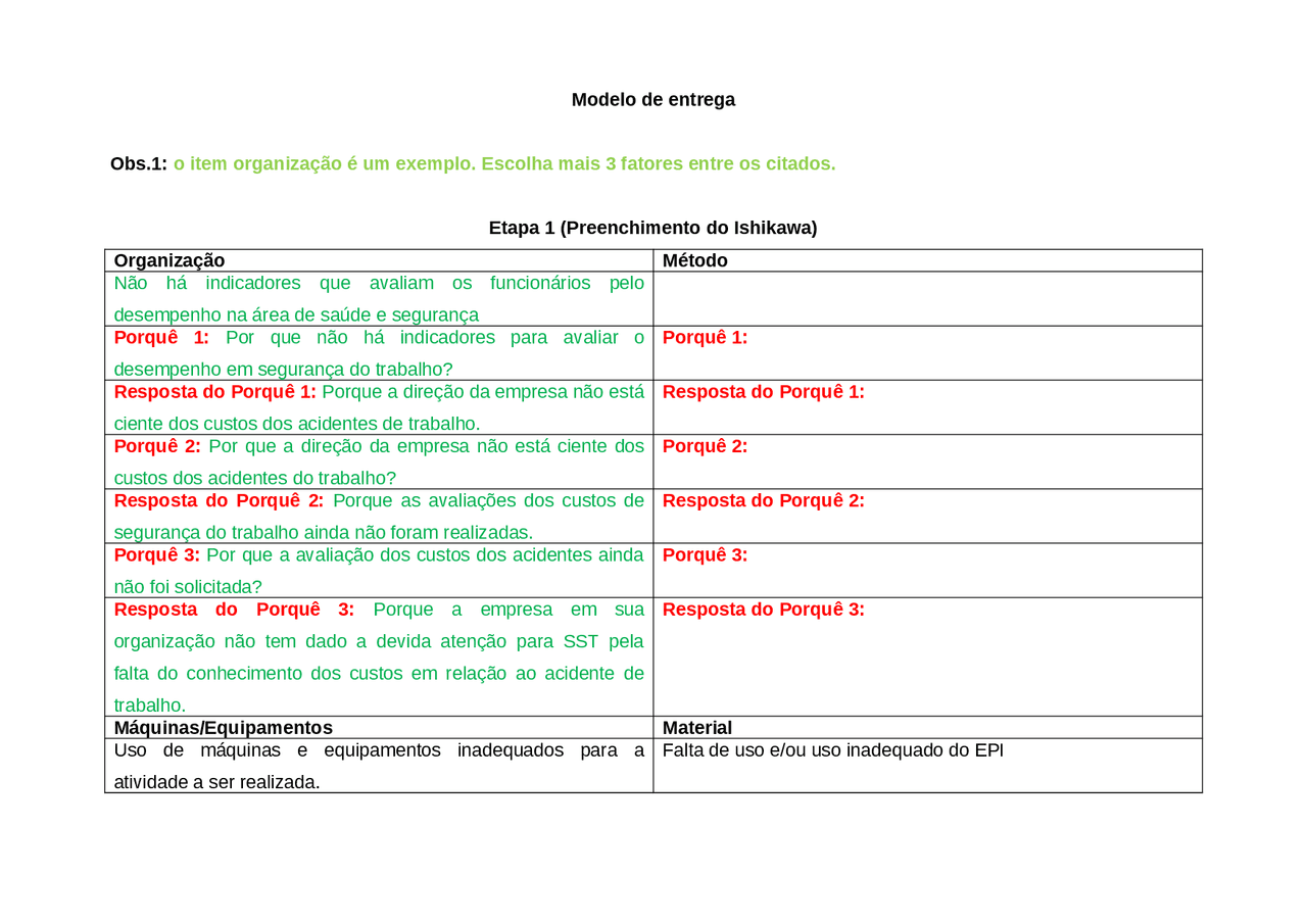 Atividade 2 Uc B Senac Exercícios Segurança Do Trabalho Docsity