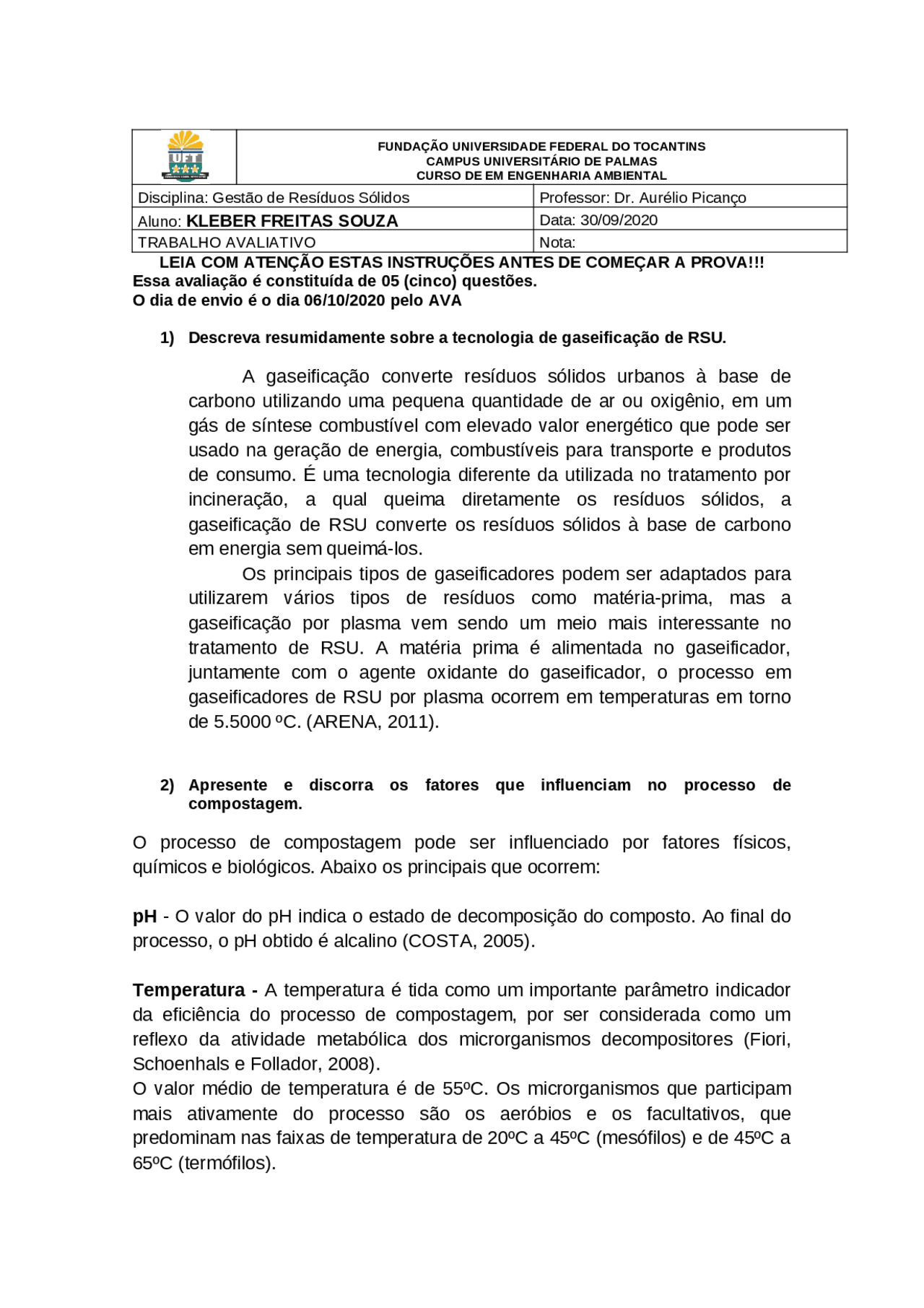 Resíduos SÓlidos Urbanoss Docsity