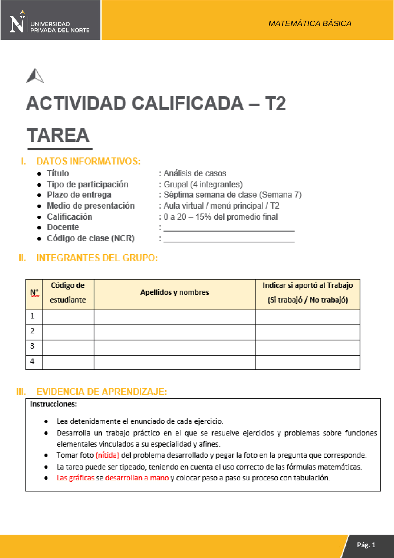 T2 Matemática Básica Upn Exámenes De Matemáticas Docsity