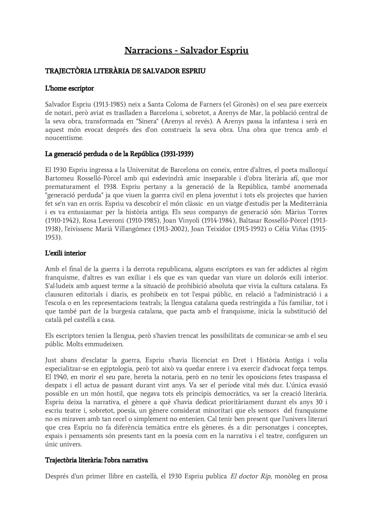 Apuntes Selectividad Docsity