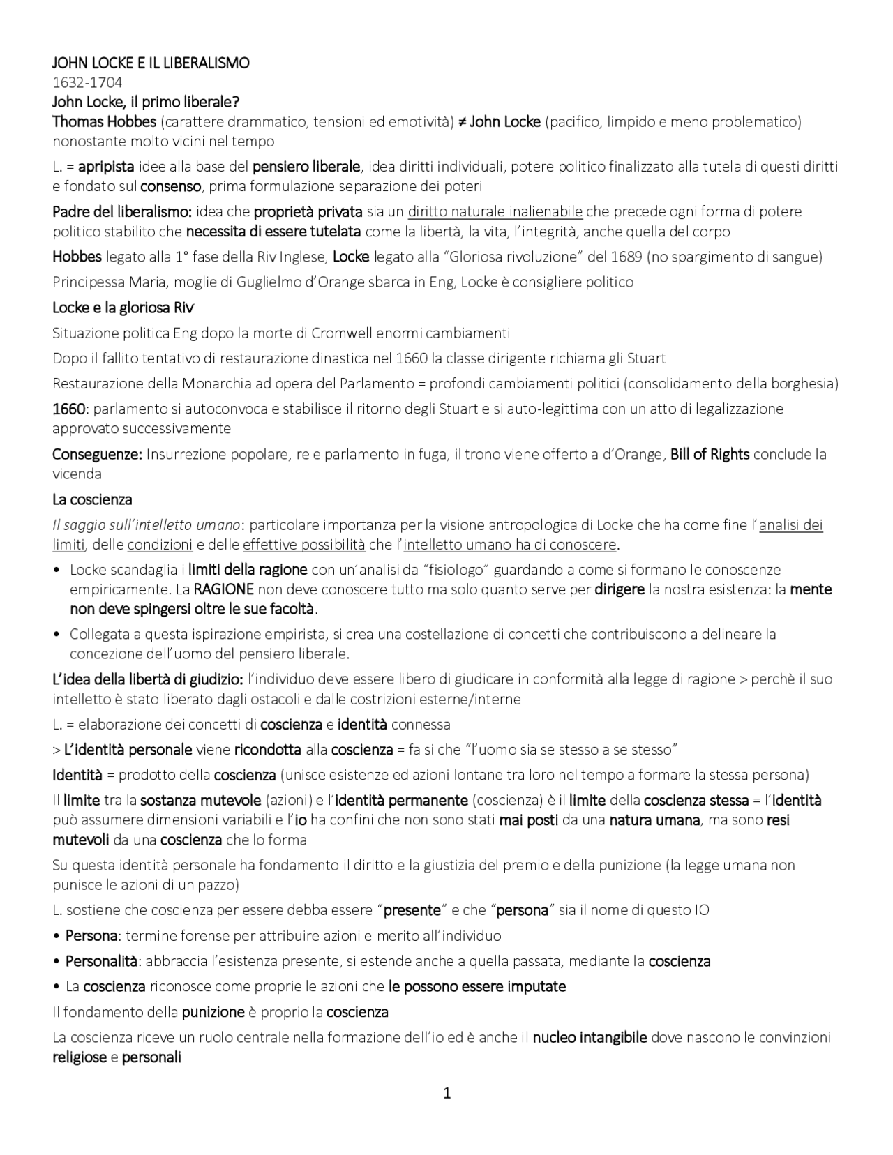 Schemi Libro Storia Delle Dottrine Politiche Secondo Parziale Docsity