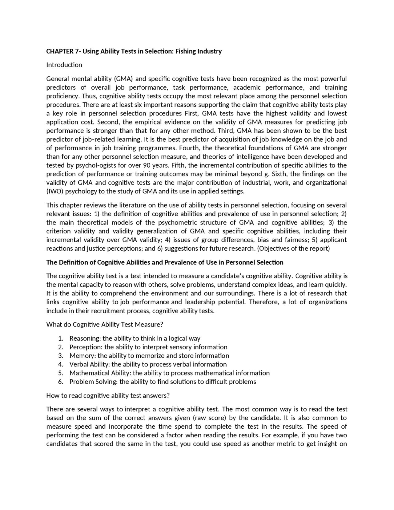 Recruitment And Selection Docsity