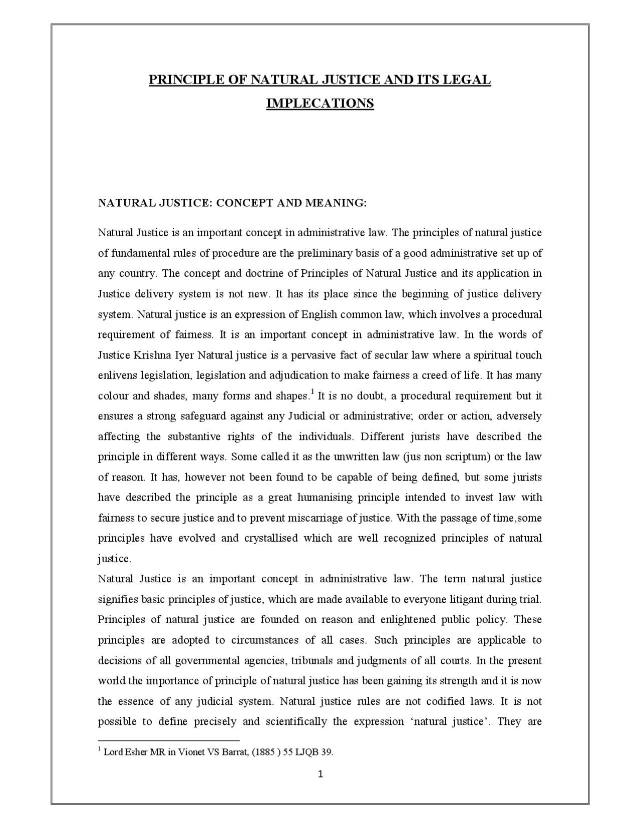 Ballb 1st Year Notes Docsity