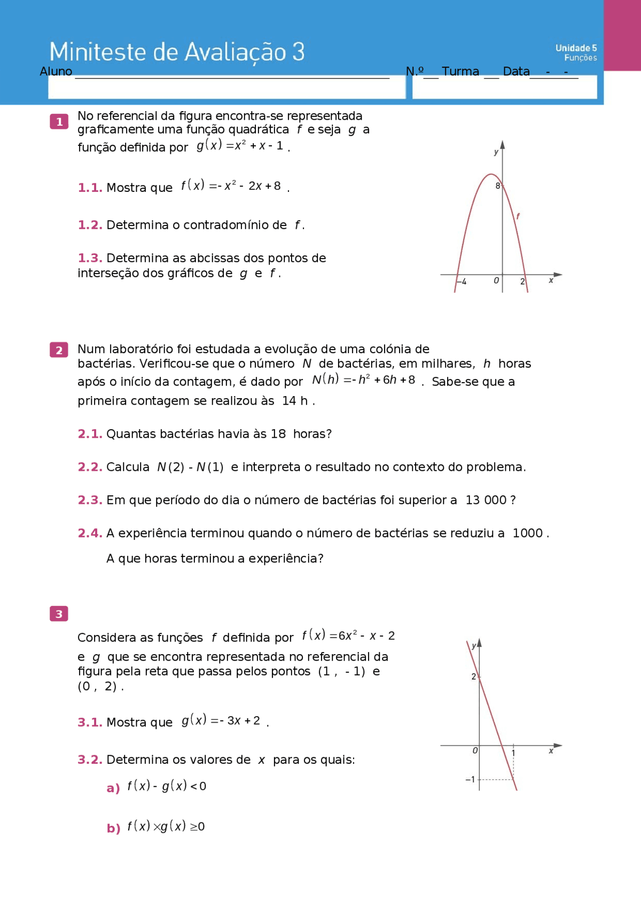 Funções Matematica A Docsity