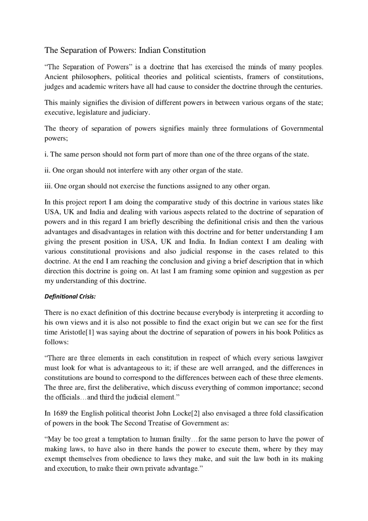 Ballb 1st Year Notes Assignments Law Docsity