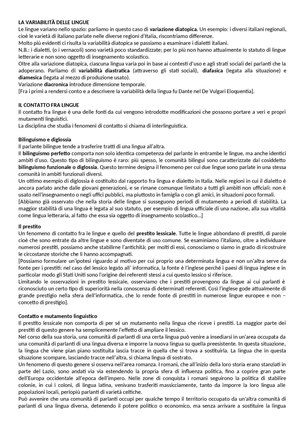 Cap 6 Spiegazione Del Mutamento Docsity