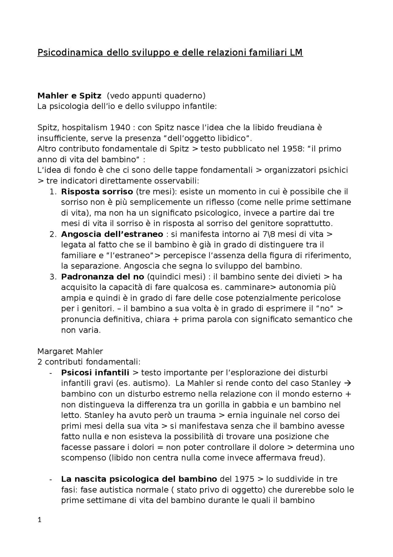 Psicodinamica Delle Relazioni Familiari Docsity