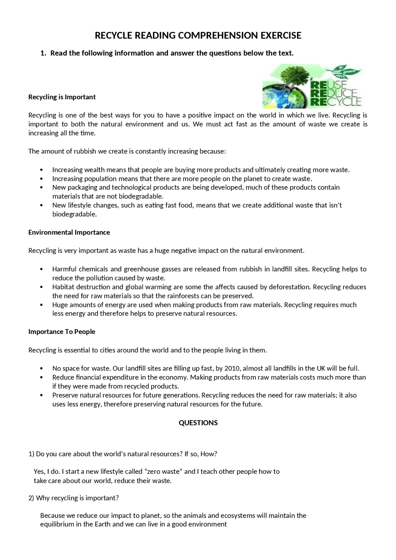 Englishexercise000 Docsity