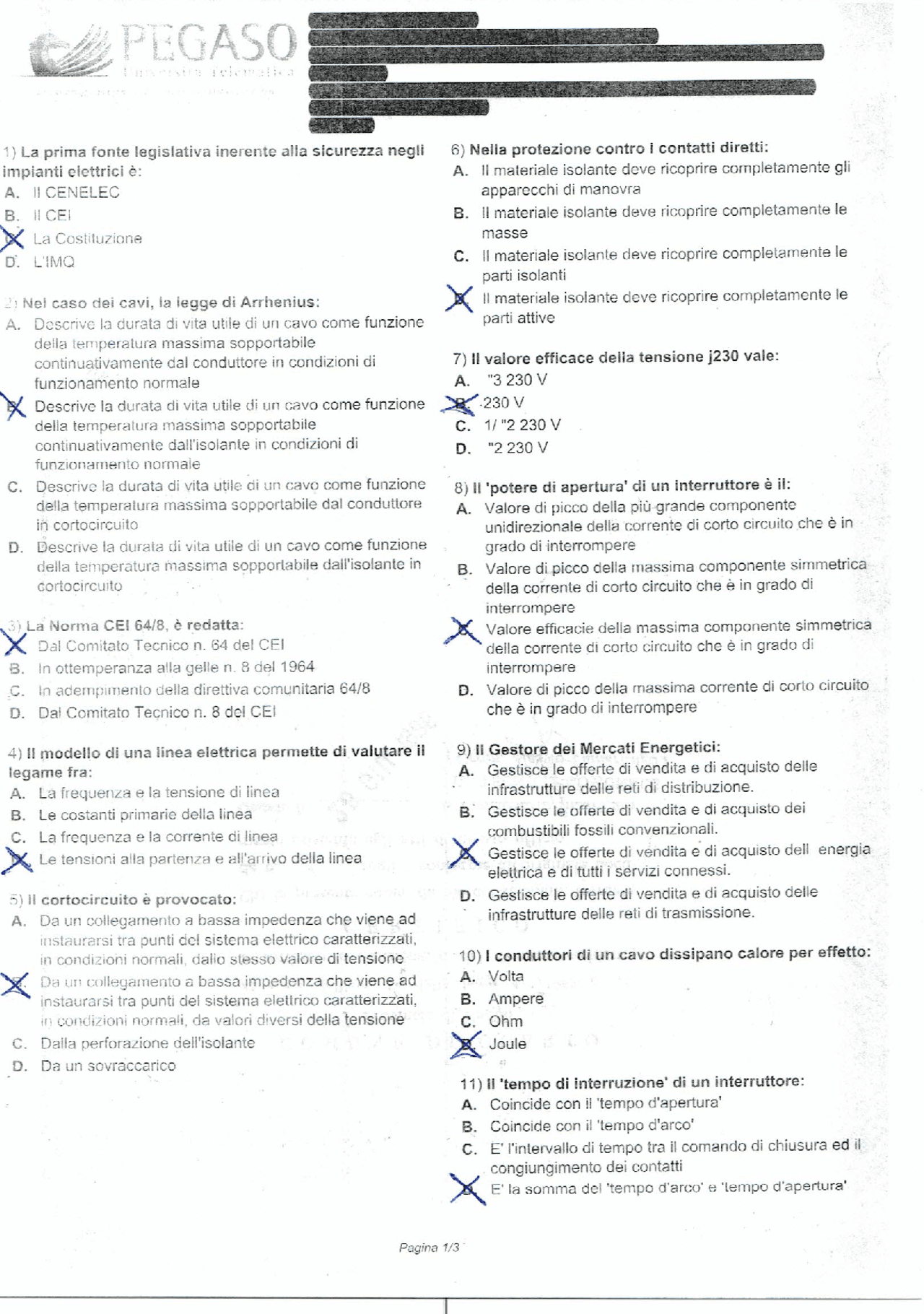Elaborato Impianti Elettrici E Sicurezza Docsity