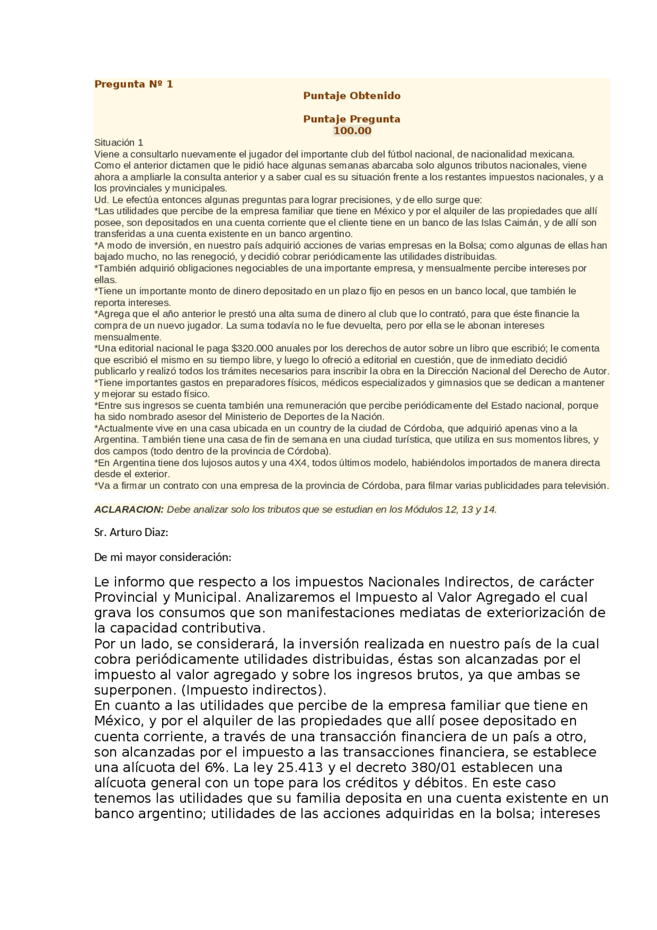 Cuarto Parcial Fdt Universidad Blas Pascal Exámenes De Derecho Docsity