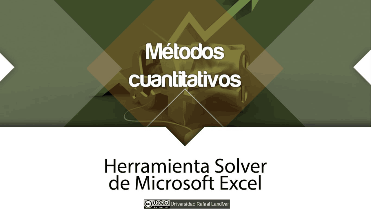 Como Instalar correctamente la herramienta de solver - Docsity