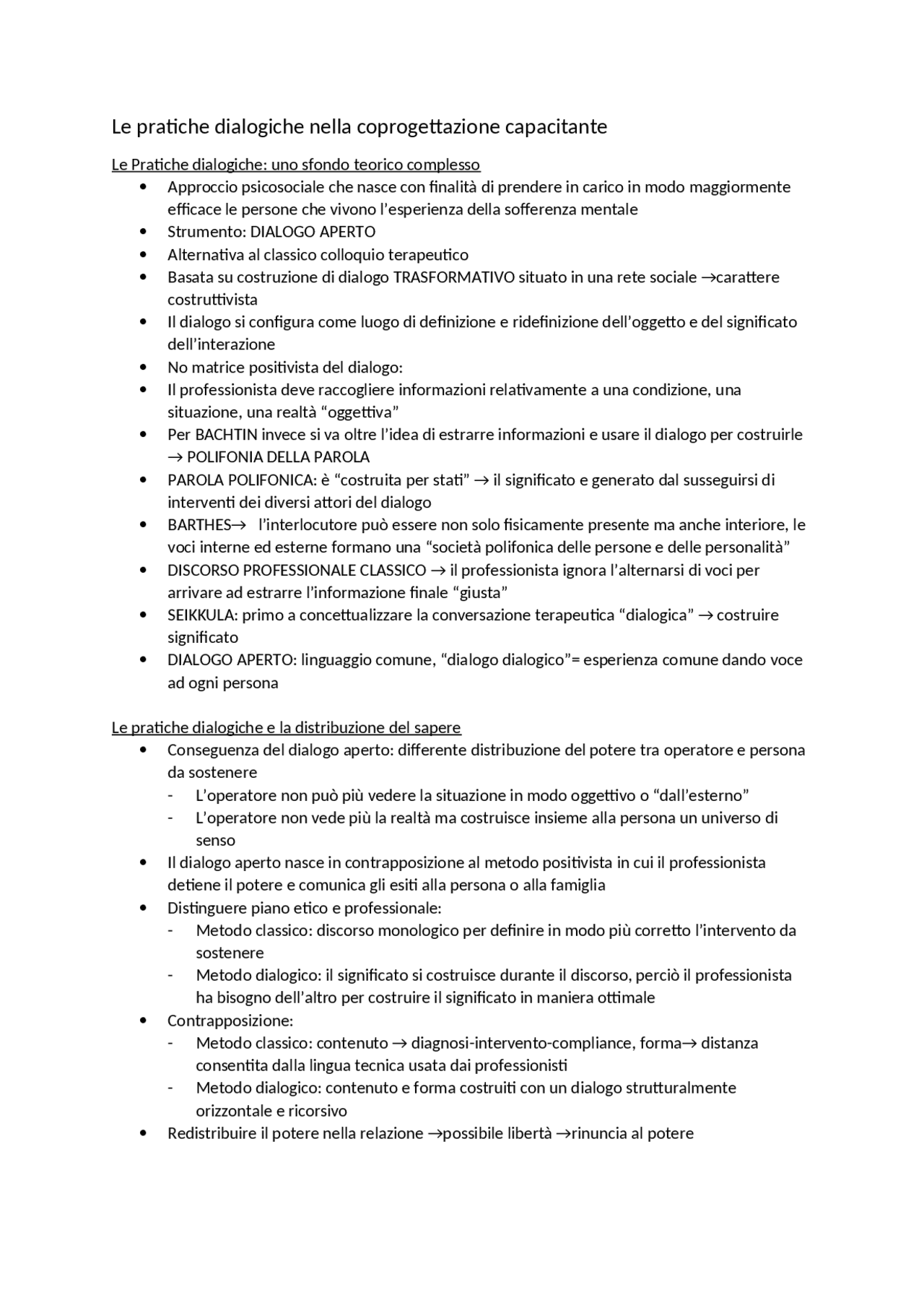 Pedagogia Dell Inclusione Docsity