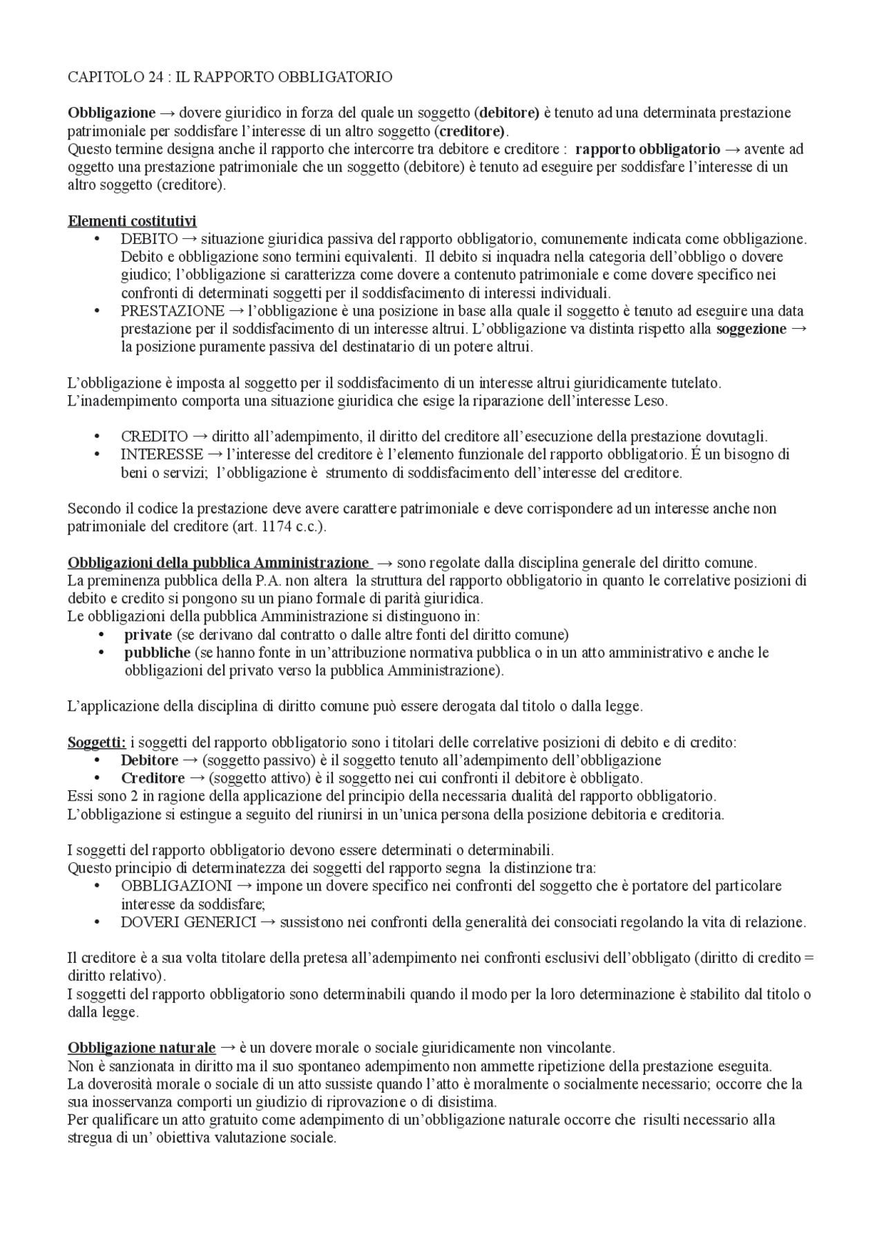 Riassunto Parte 2 Libro Istituzioni Di Diritto Privato Bianca Docsity