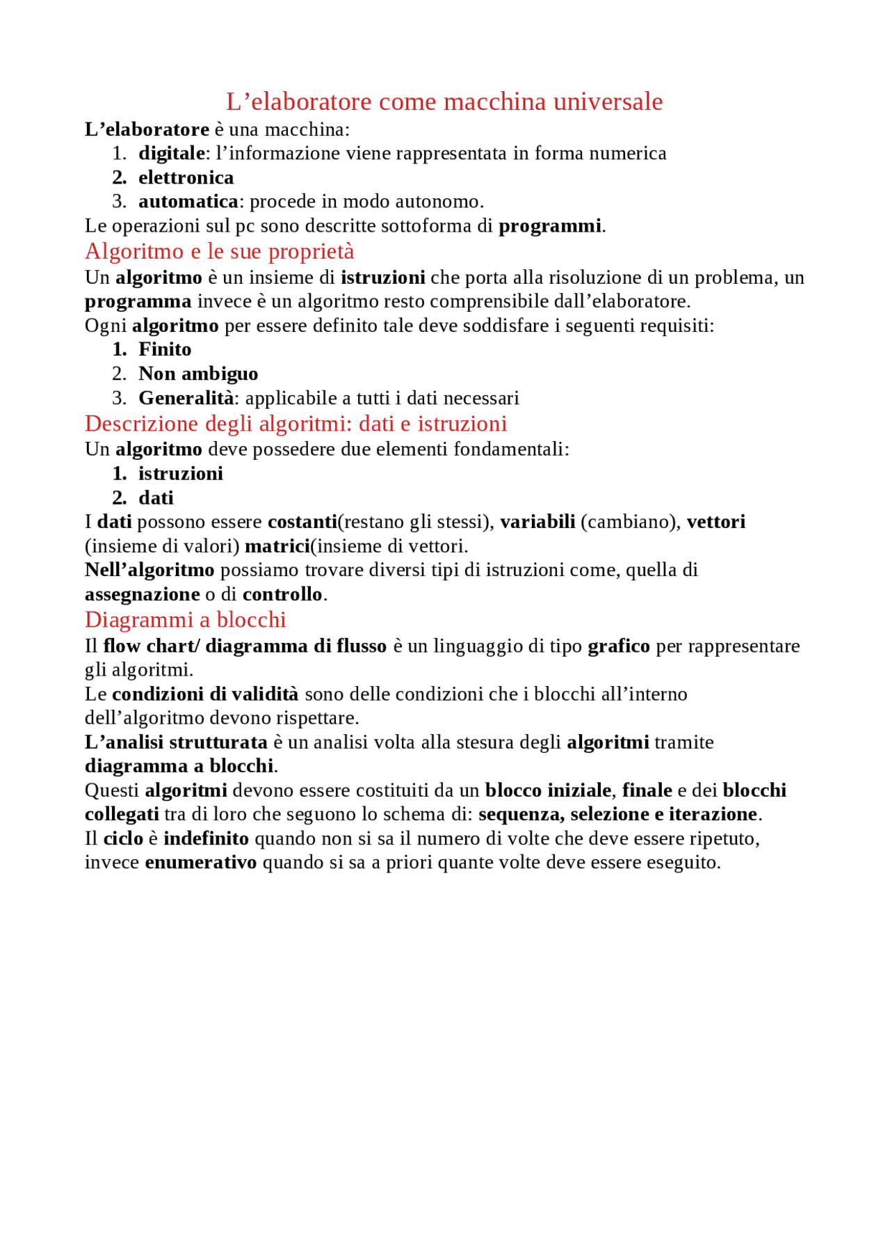 Riassunto Informatica Scienze Motorie L 22 Unipegaso Lez10 Docsity