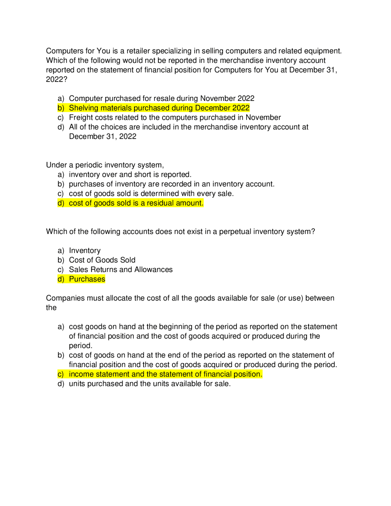 Learnings 3 Lecture Notes Docsity