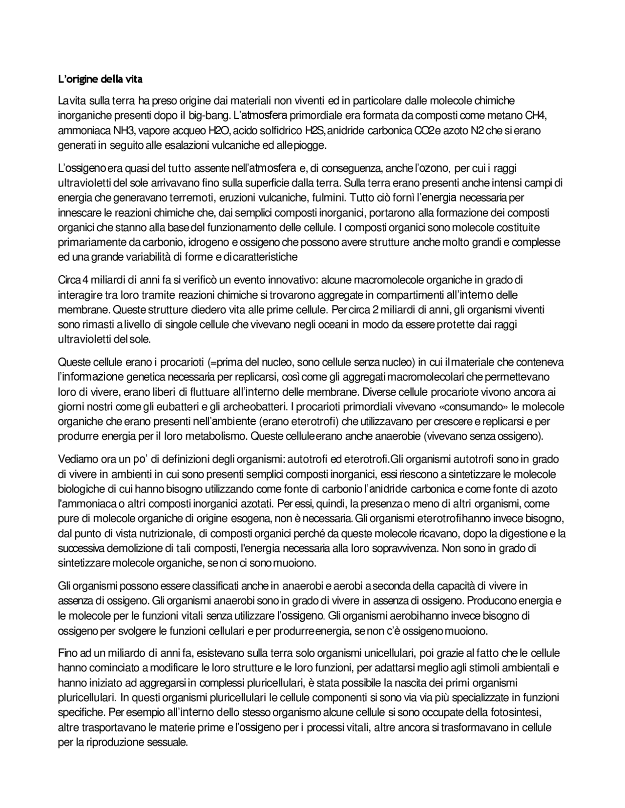 Appunti Di Biochimica Docsity