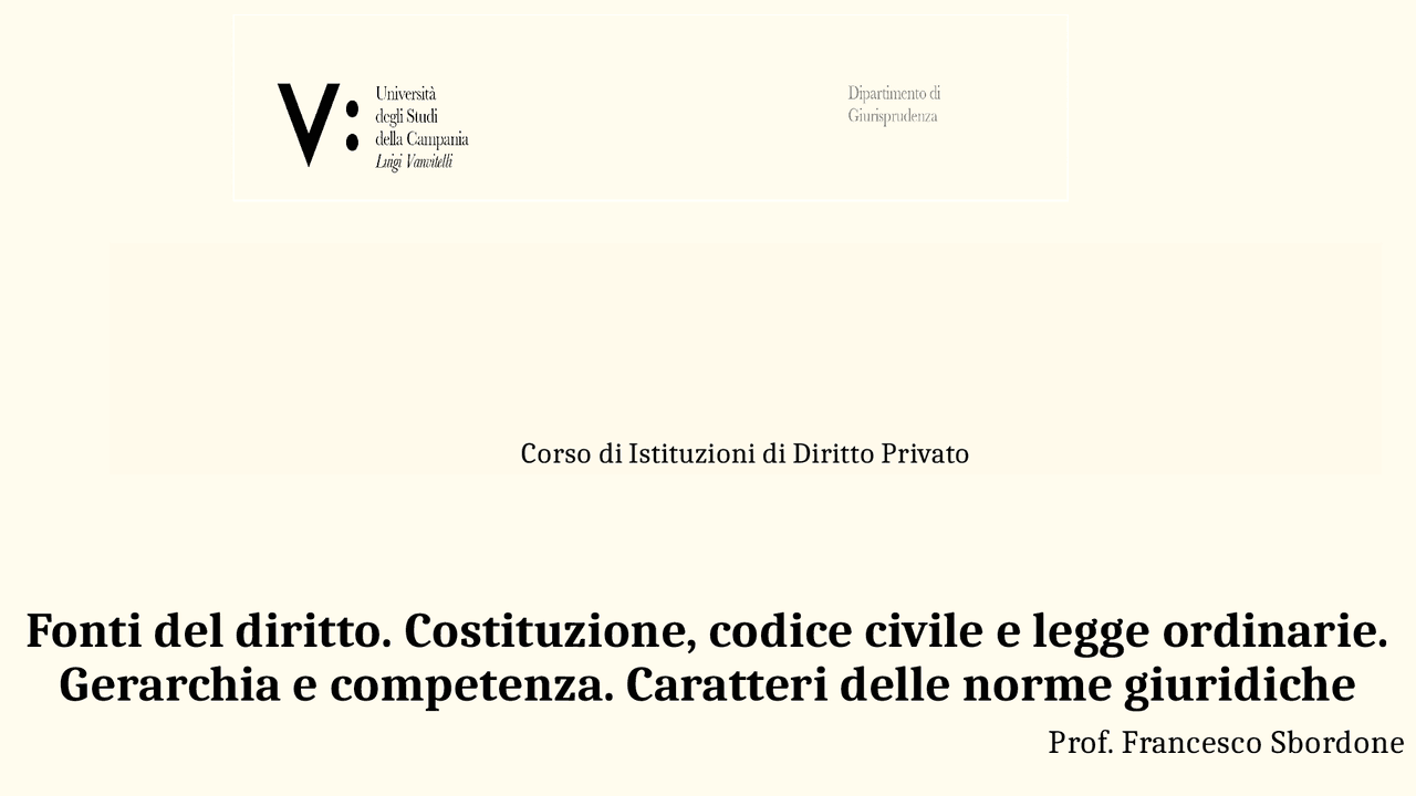 Introduzione Al Diritto Civile Docsity